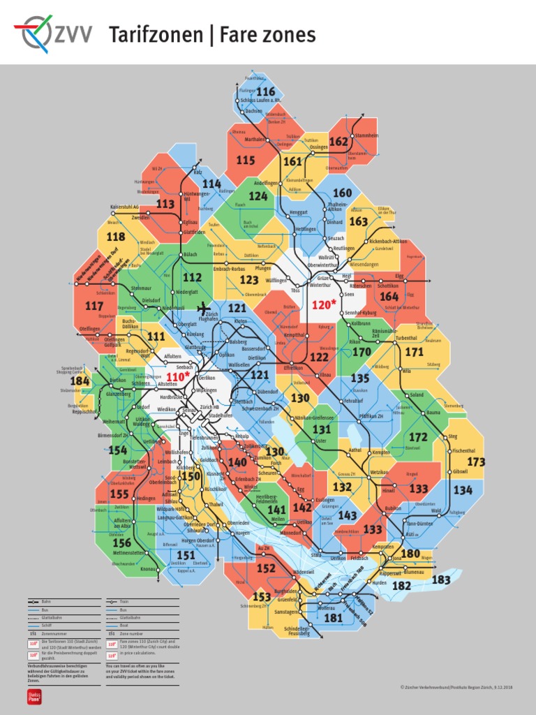 Tarifzonen - Fare Zones: en F or F-RW en in Ge N | PDF