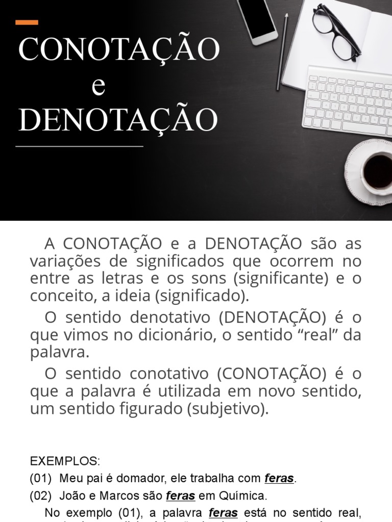 Conotação e Denotação | PDF
