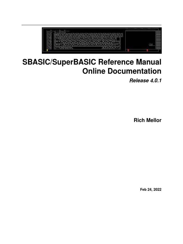 Superbasic Manual | PDF | Computer Engineering | Video Game Platforms
