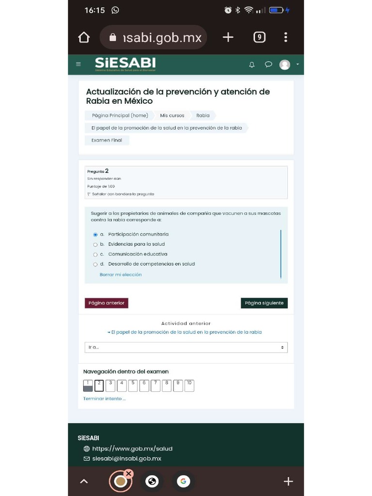 Respuesta Insabi Rabia 2 | PDF