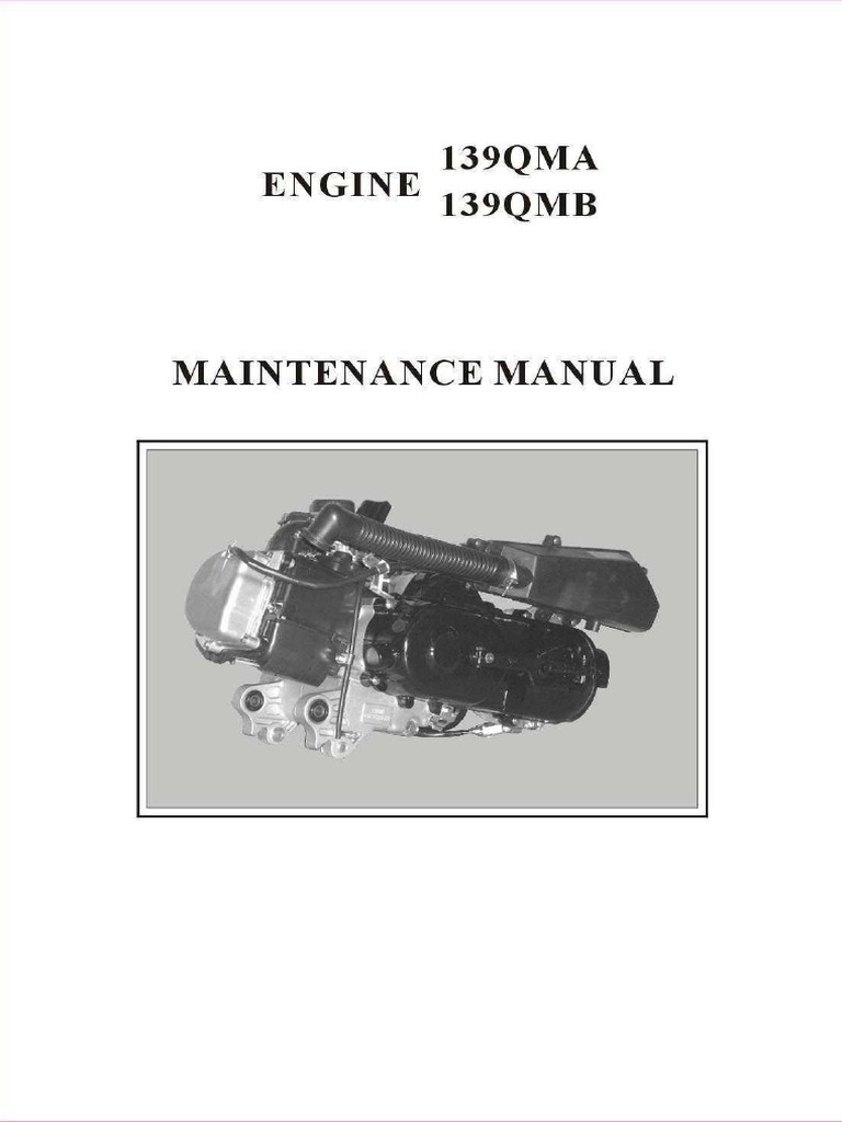 139QM Engine Manual | PDF