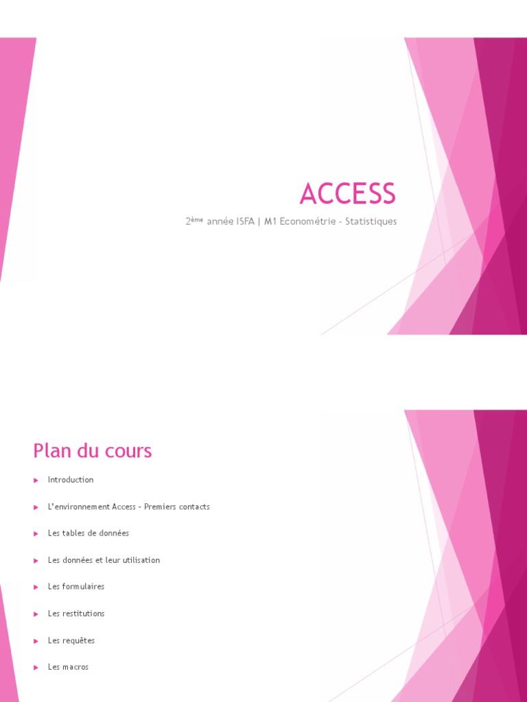 Guide Access pour étudiants ISFA | PDF | Ordinateurs | Technologie et ...