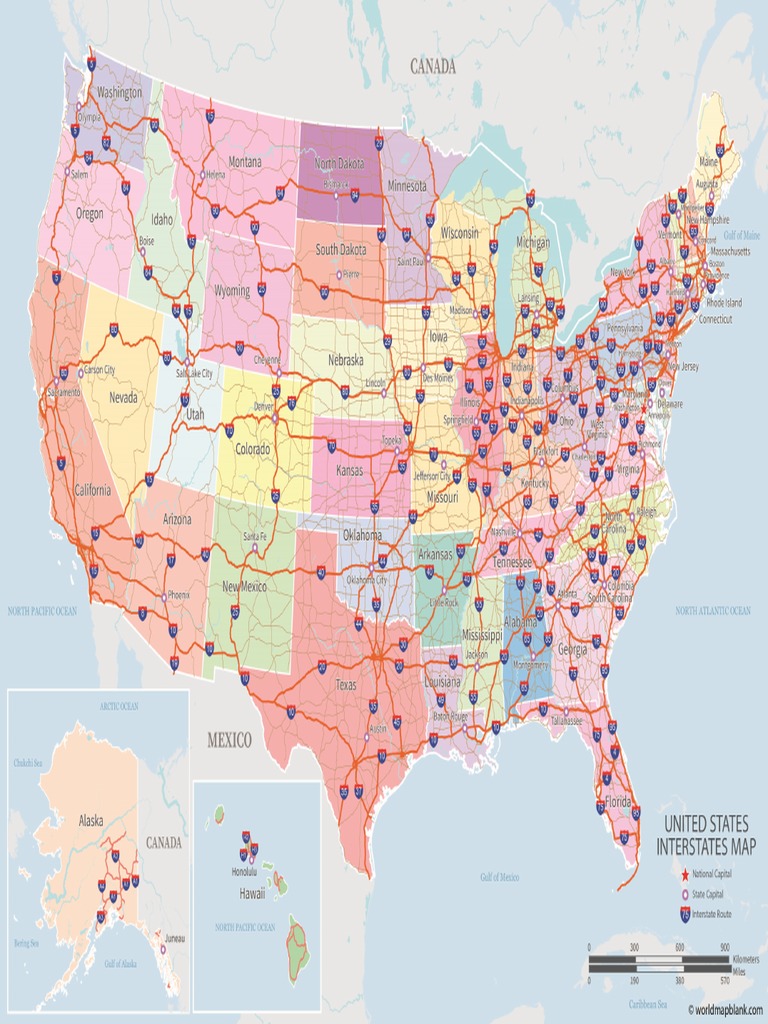 US-Highway-Map | PDF