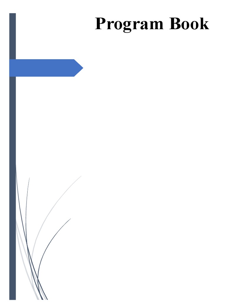 Program Book For Community Service Project1 | PDF | Leadership ...