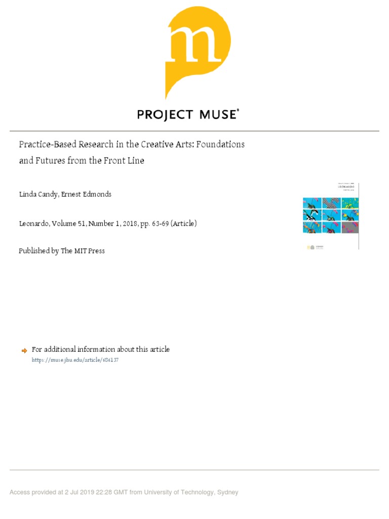 Project Muse 686137 | PDF | Ambiguity | Knowledge