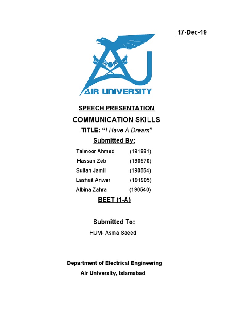 Martin Luther King Speech | PDF