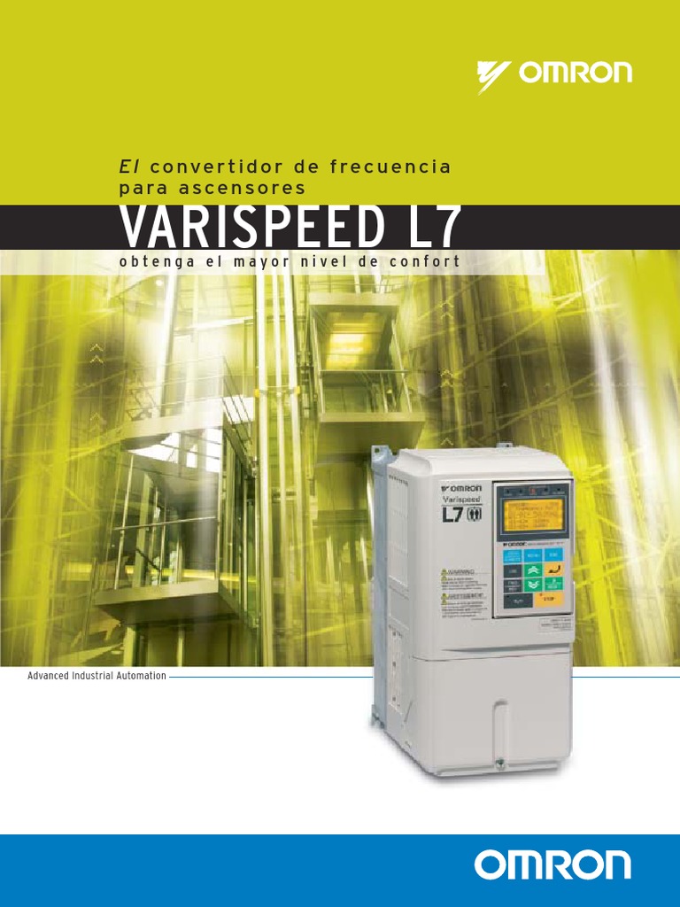 Convertidor Varispeed L7 para Ascensores | PDF