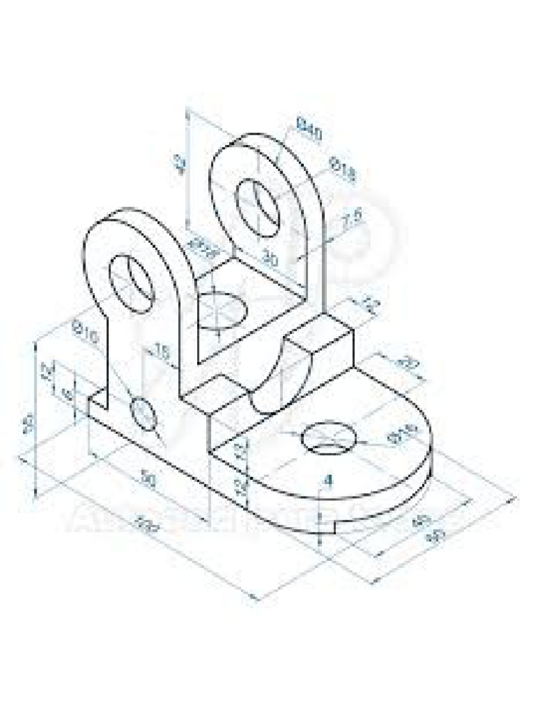 Dessin Autocad 3d | PDF