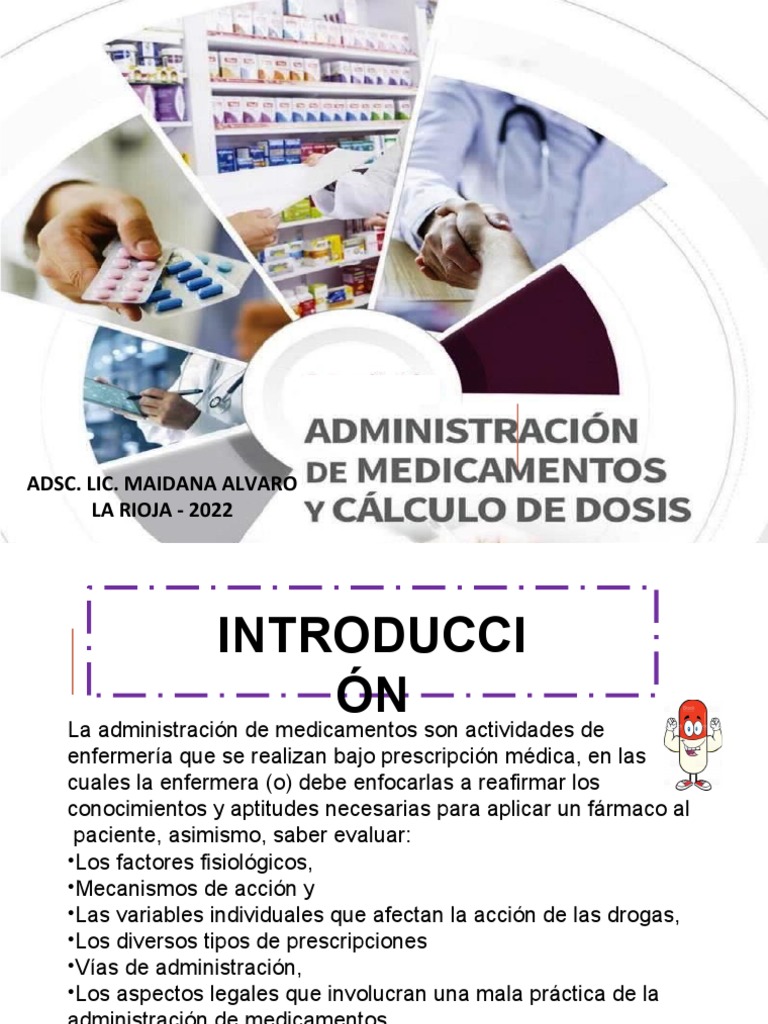 Calculo Dosis Farmaco | PDF | Medicamentos con receta | Inyección ...