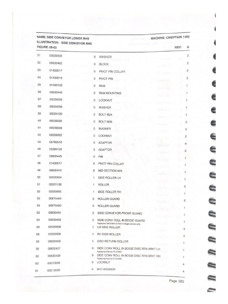 Name Side Conveyor Lower Rhs | PDF