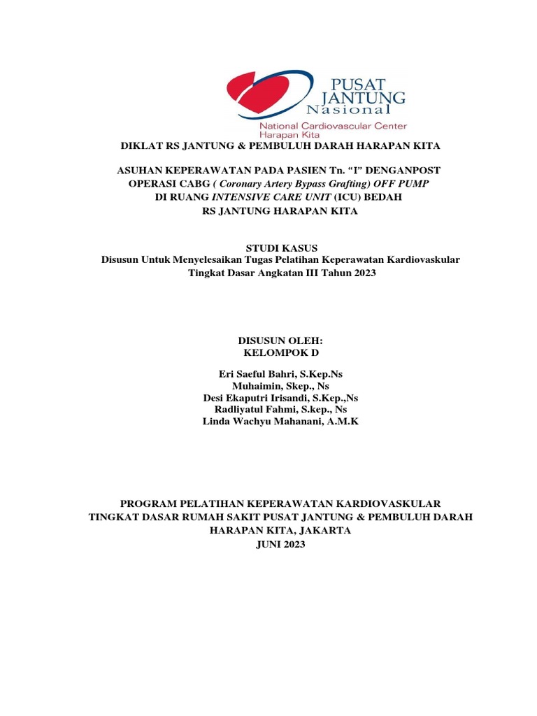 Makalah Post Cabg | PDF