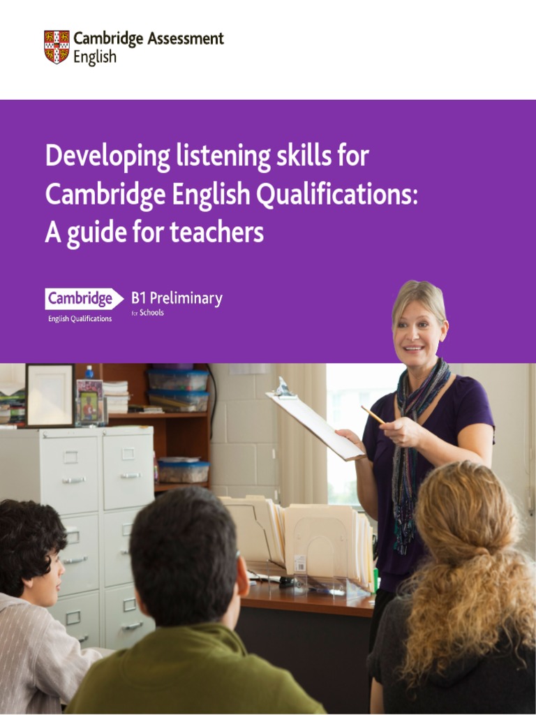 Enhancing Listening Skills for B1 Exams | PDF | Linguistics | Cognition