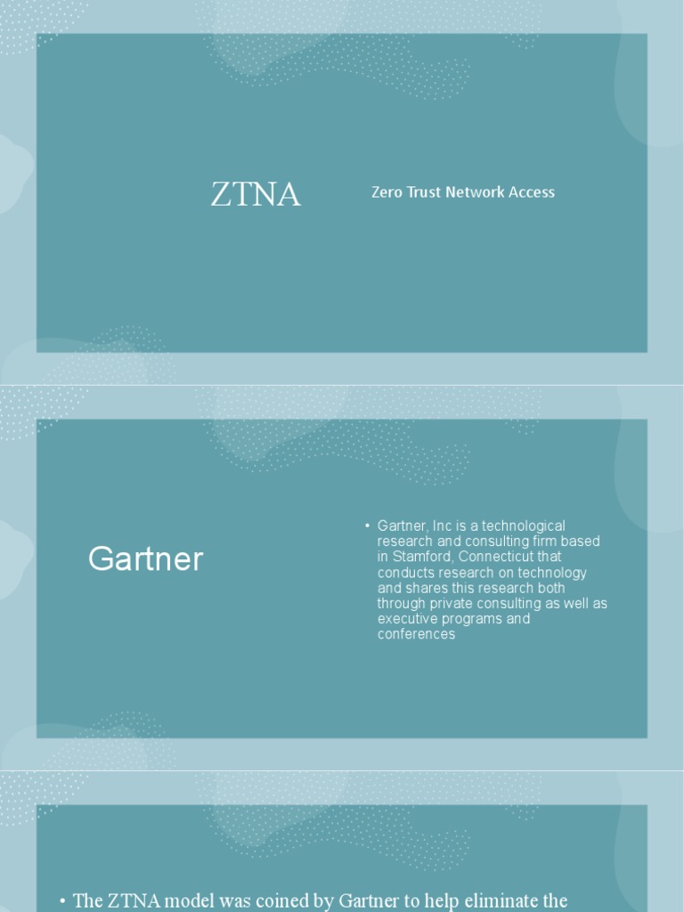 ZTNA | PDF | Virtual Private Network | Computer Network