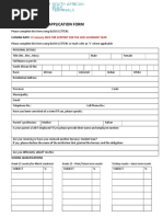 SRC Trust Fund - Application Form 2025 | PDF