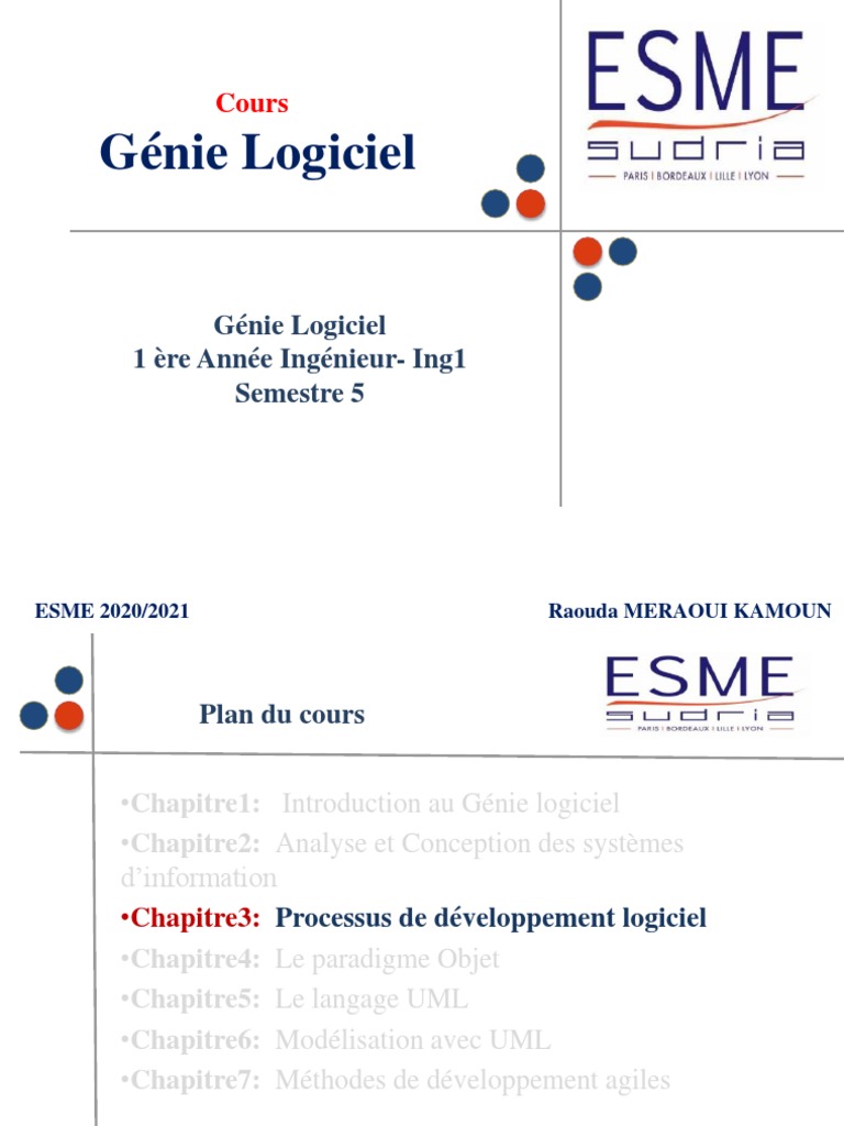 GL Chap3 Esme | PDF | Développement de logiciel | Test de logiciel
