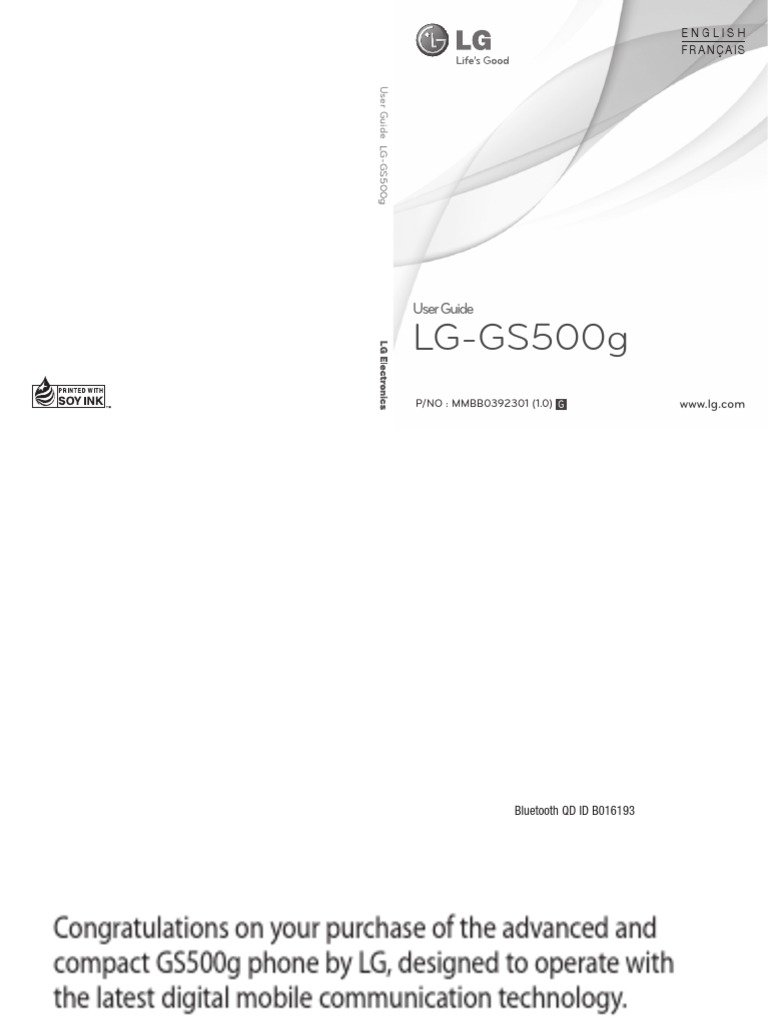 GS500g-TLS OM 0719 | PDF | Wireless | Electromagnetic Interference