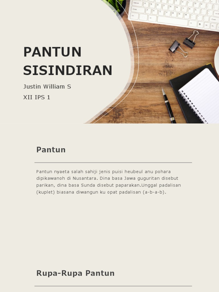 Pantun Sisindiran Sunda-Justin Ws | PDF