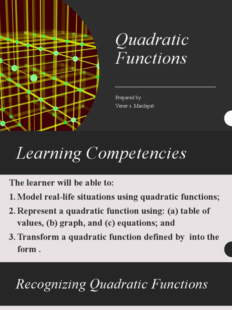 G9 1st Quarter Lesson 2 | PDF | Function (Mathematics) | Mathematics