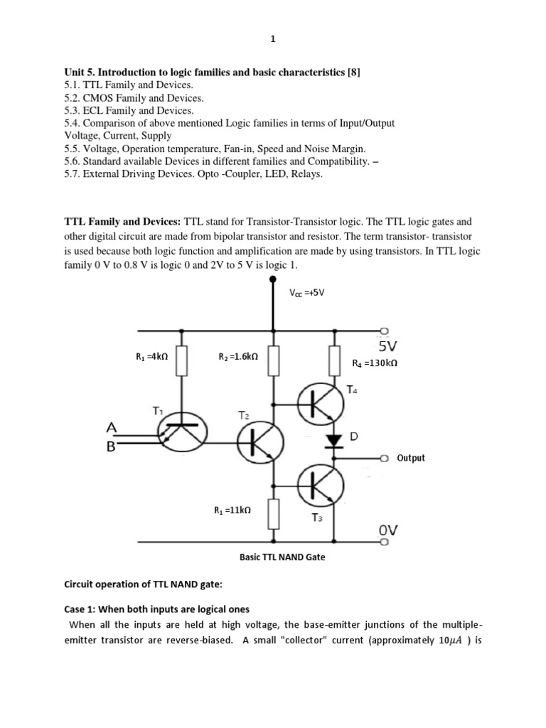 Unit 5 Logic Devices | PDF