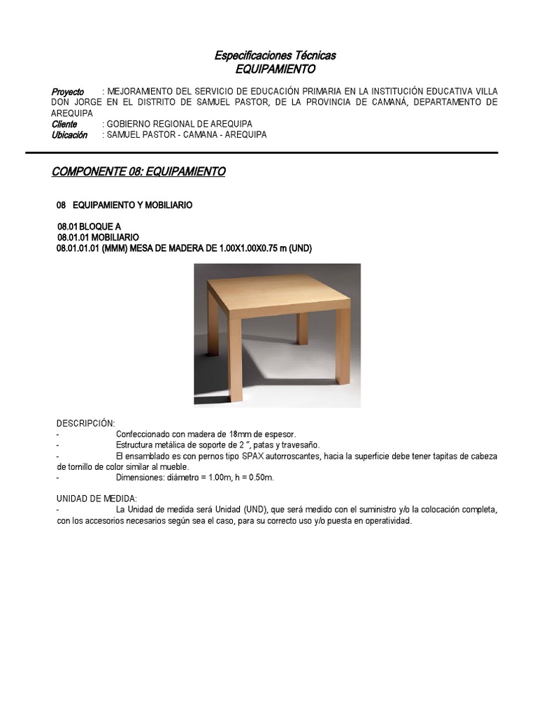 Et8 Equipamiento | PDF | Tecnología