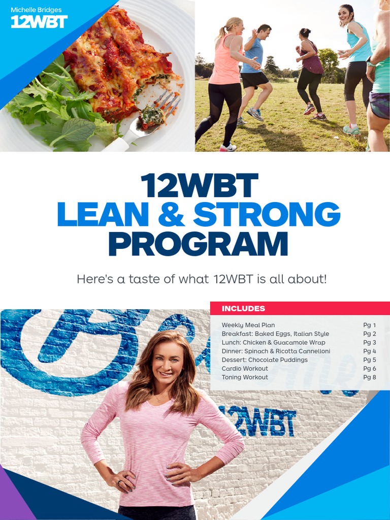 Lean & Strong Program | Download Free PDF | Chocolate | Lunch