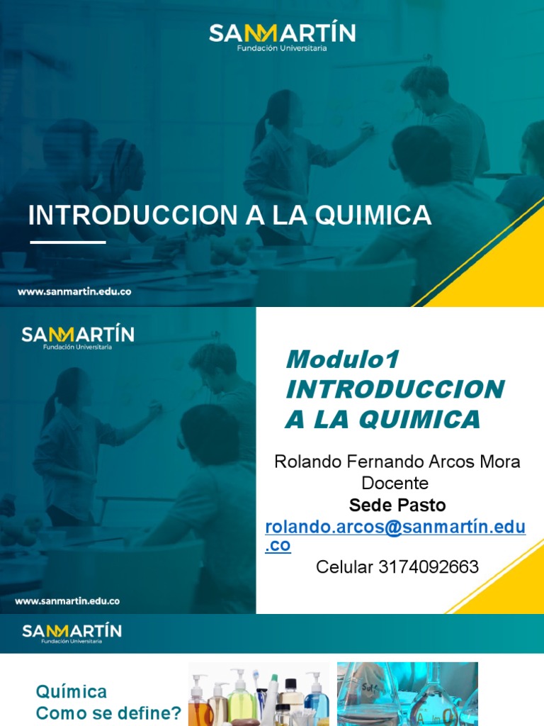 Introduccion A La Quimica | PDF | Mezcla | Sustancias químicas