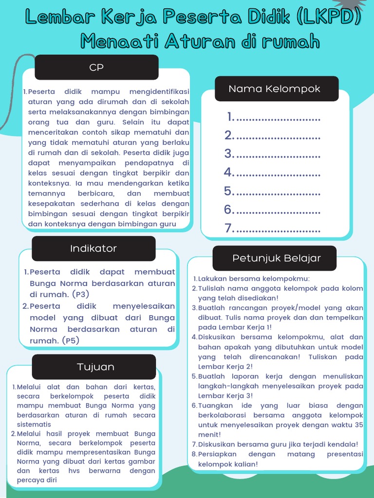 Proyek Bunga Norma: Aturan Rumah | PDF