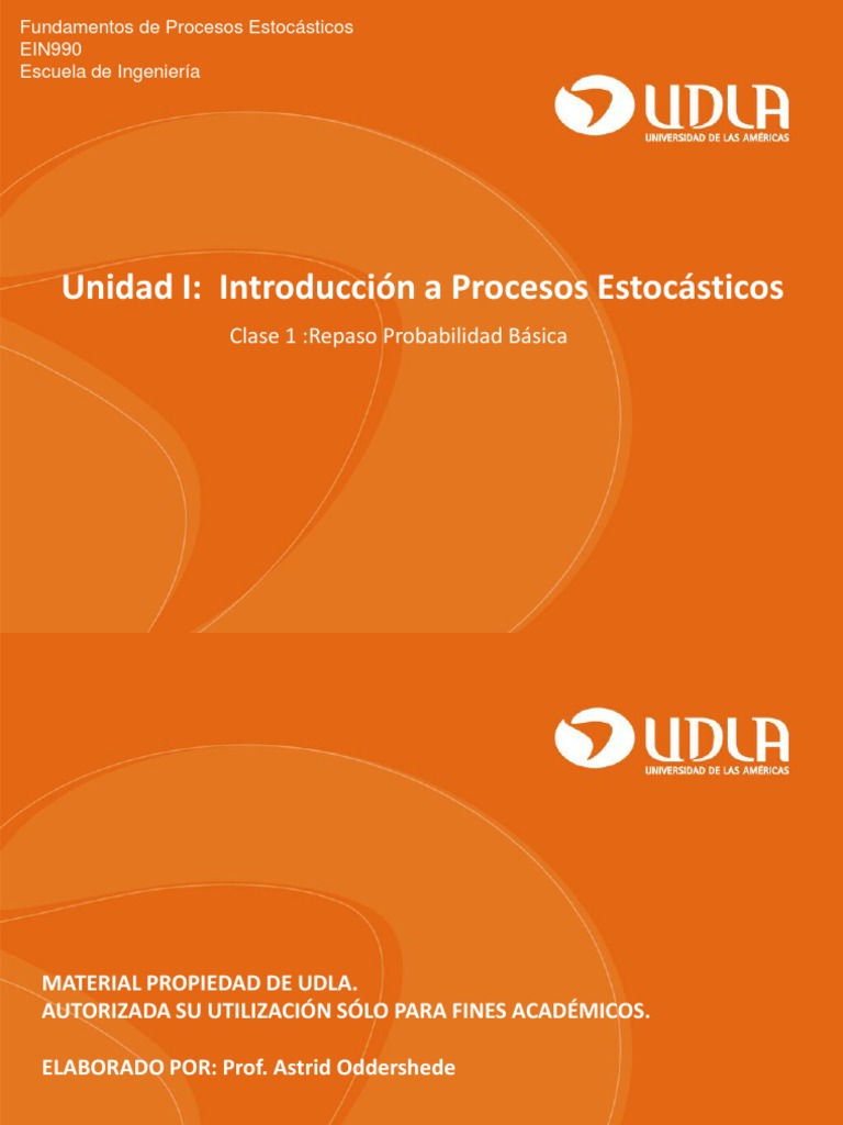 Clase 01 Semana1 Repaso Prob | PDF | Variable aleatoria | Diferencia Clase 01 Semana1 Repaso Prob | PDF | Variable aleatoria | Diferencia
