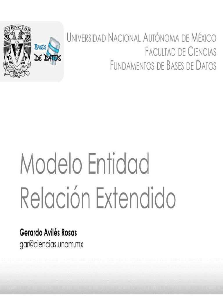 02ModeloER (Extendido) | PDF
