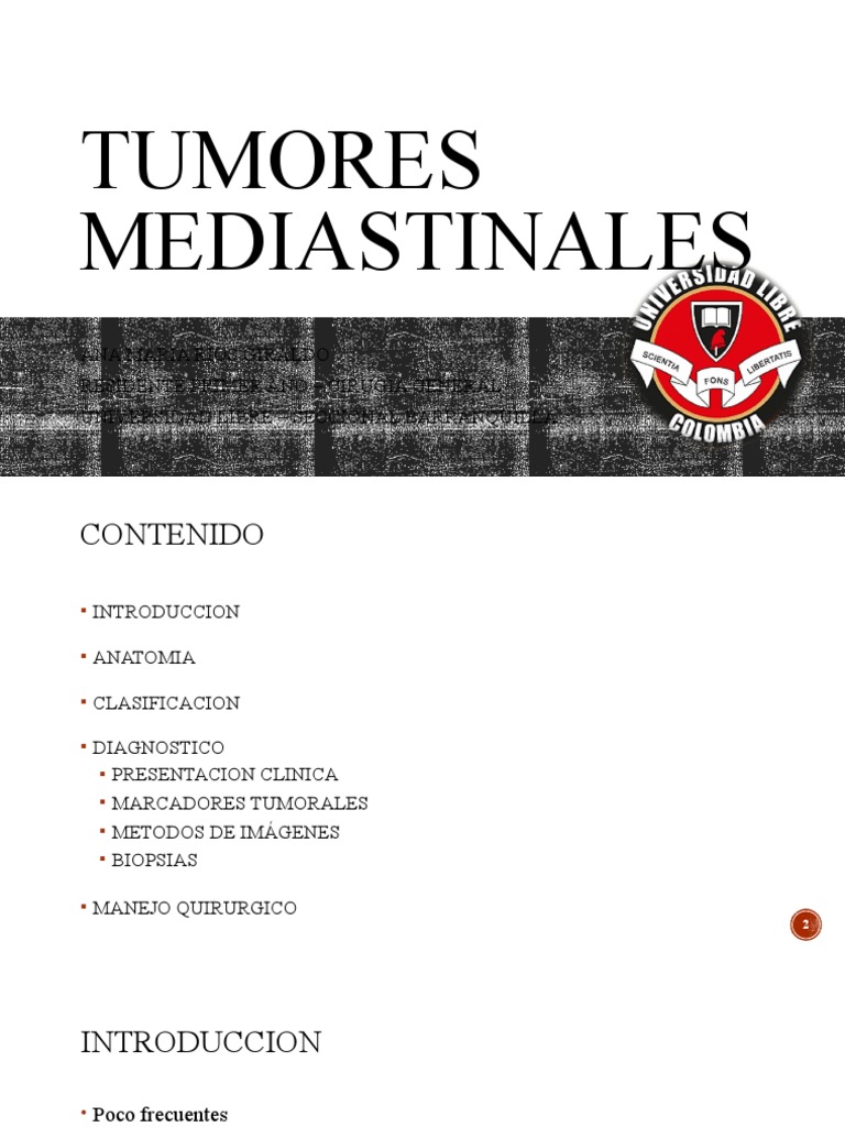 Tumores Mediastinales 2.0 | PDF | Salud y bienestar