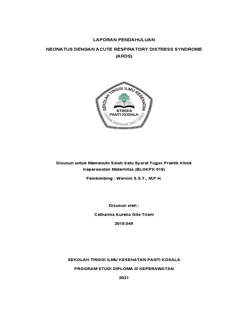 LP MATERNITAS ARDS Rere | PDF