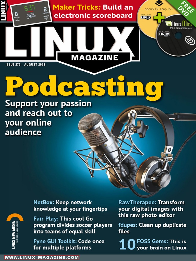 Linux Magazine USA - Issue 273 August 2023 | PDF