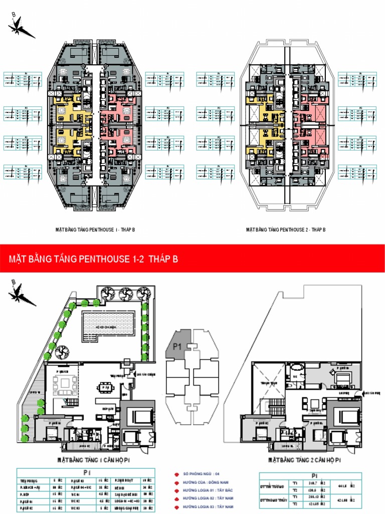 2 - Layout MB Penthouse - 1 Tang 47 - 2 Tang 48 | PDF