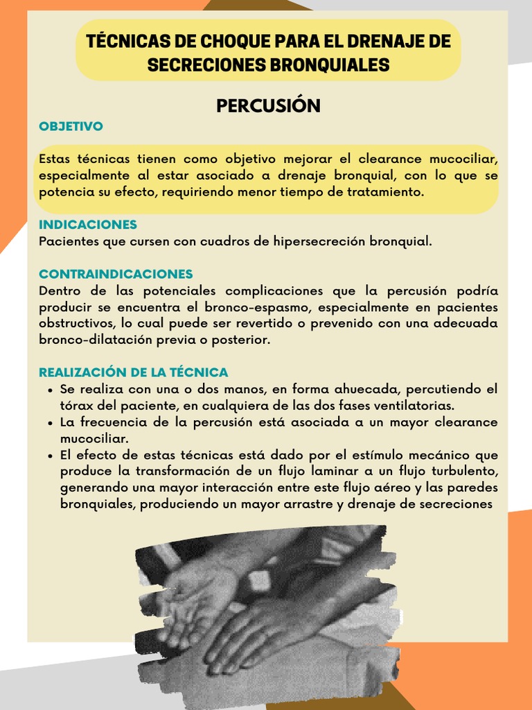Técnicas de Higienes Bronquial | PDF | Tos | Sistema respiratorio