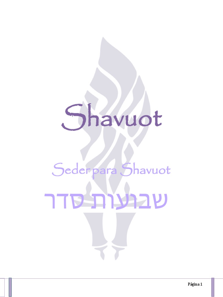 Seder para Shavuot | PDF