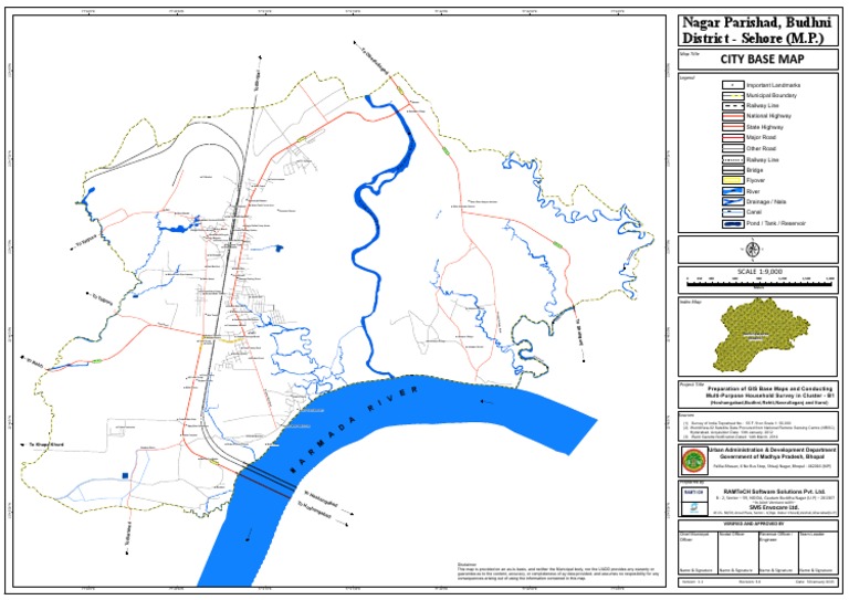 Sehore District Map Overview | PDF