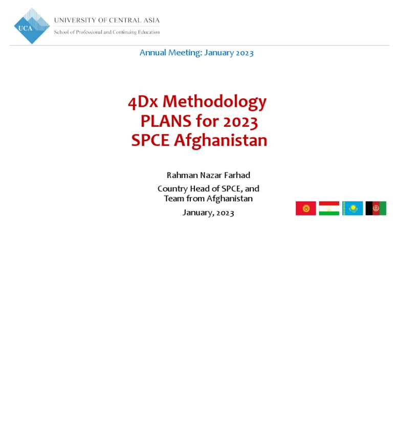 4Dx Methodology | PDF