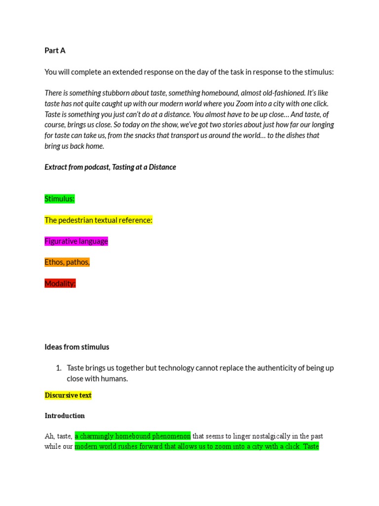 OFFICIAL BAREBONES Module C Assessmet Task 3-3 | PDF | Experience | Virtual Reality