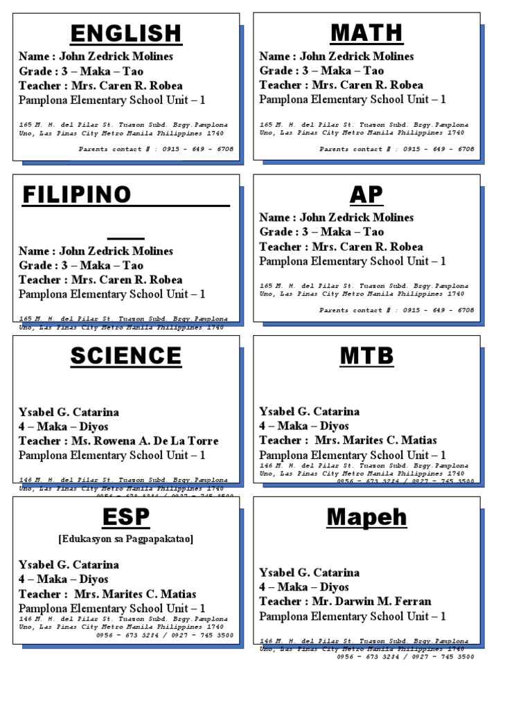 Notebook Label | PDF