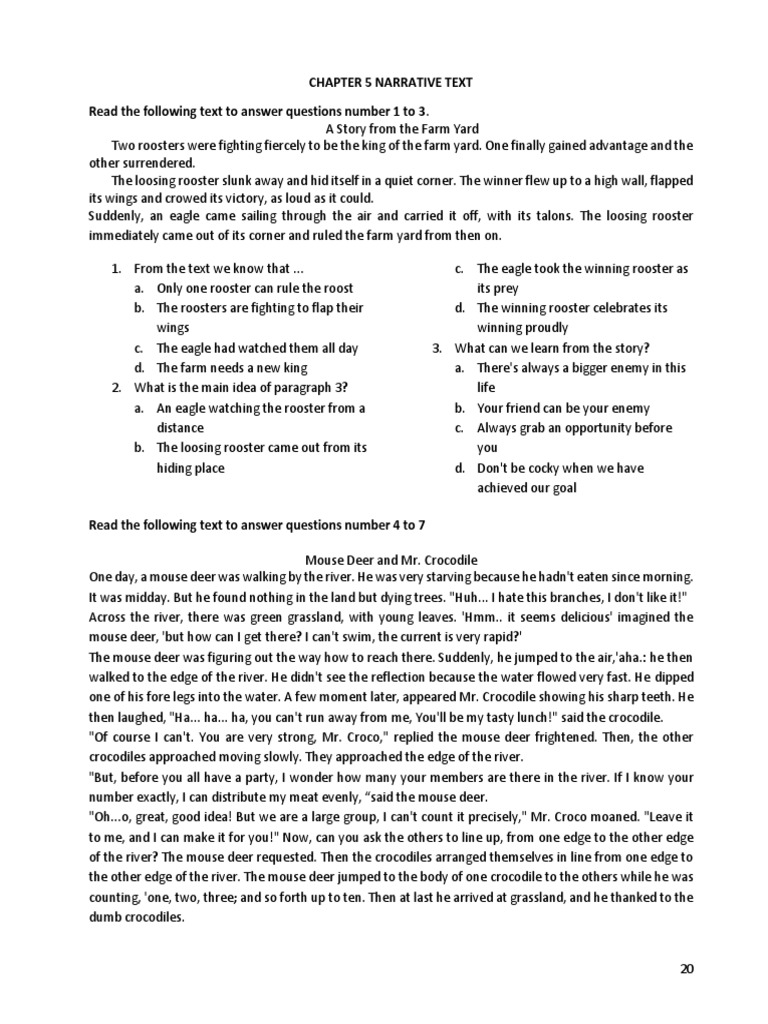 NARRATIVE-TEXT | PDF