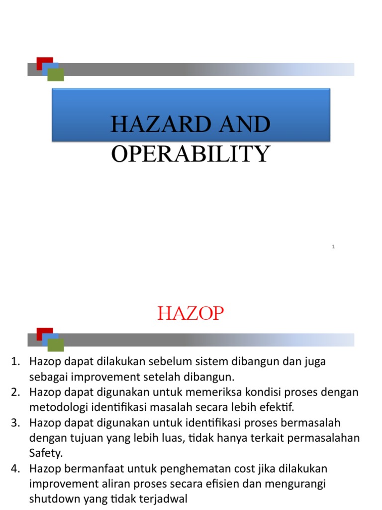 Hazop | PDF