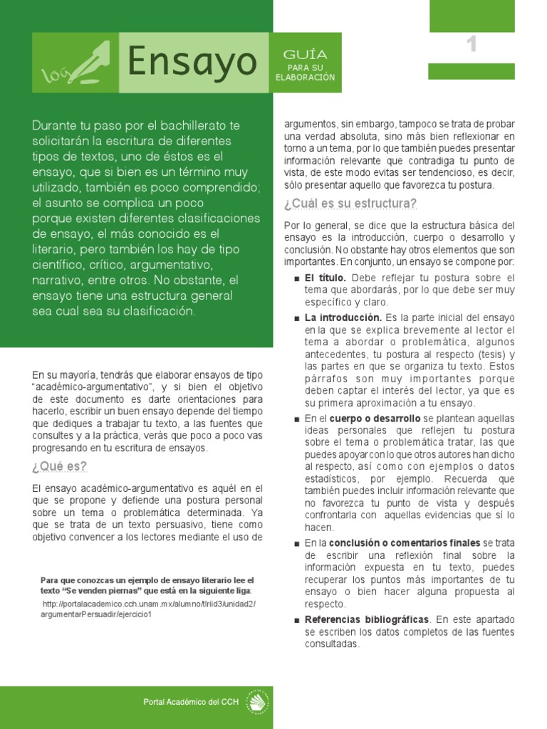 Ensayo Argumentativo | Descargar gratis PDF | Ensayos | Diccionario