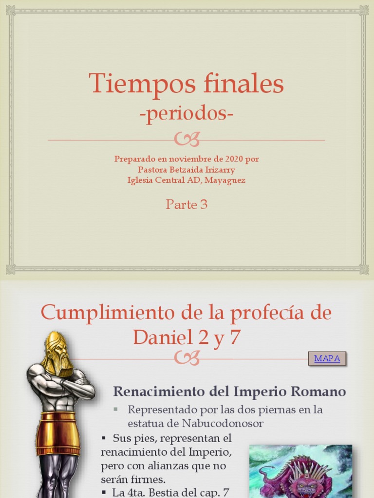 Tiempos Finales 3 Periodos | PDF