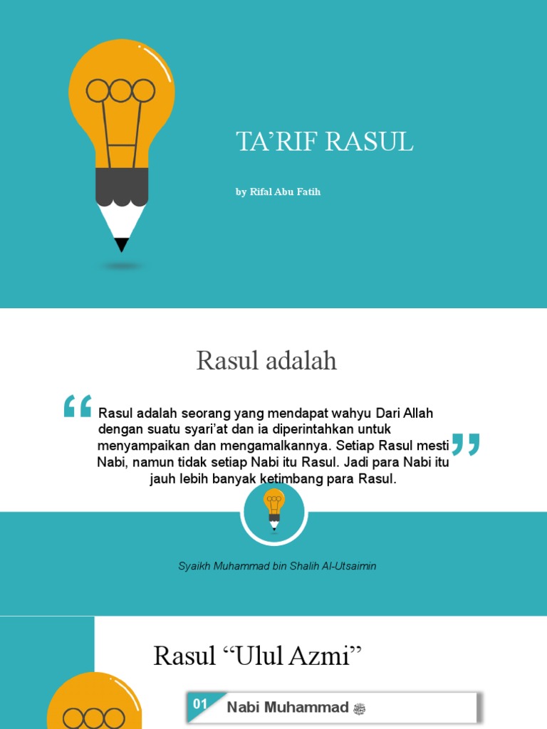 IMT Ta'Rif Rasul | PDF
