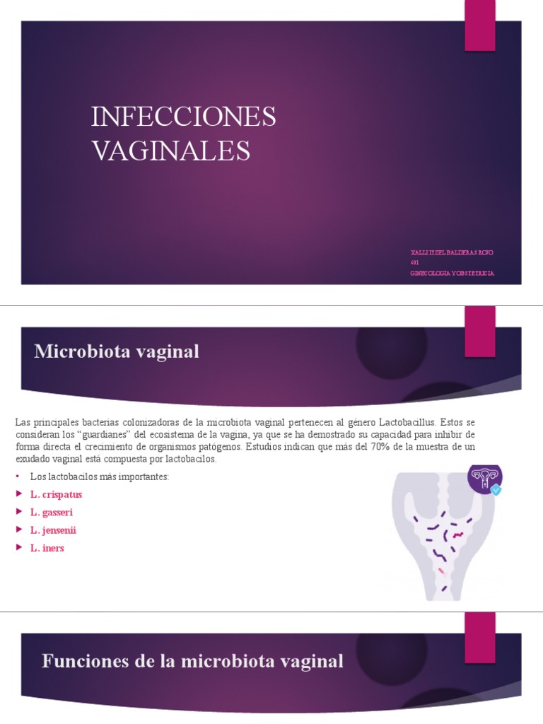 Infecciones Vaginales-1 | PDF | Reproducción humana | Ciencias de la Salud
