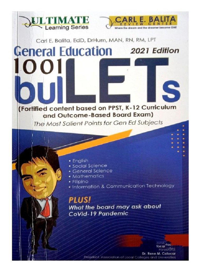 2021 GenEd Bullets | PDF