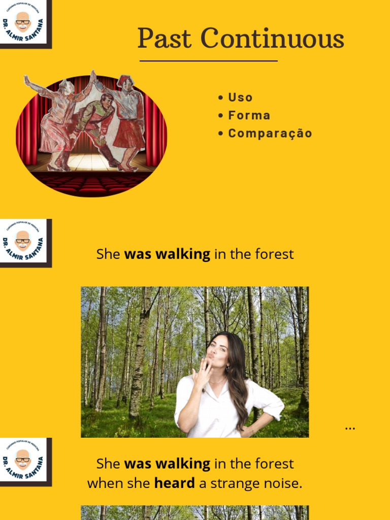 Past Continuous | PDF | Linguistics | Grammar