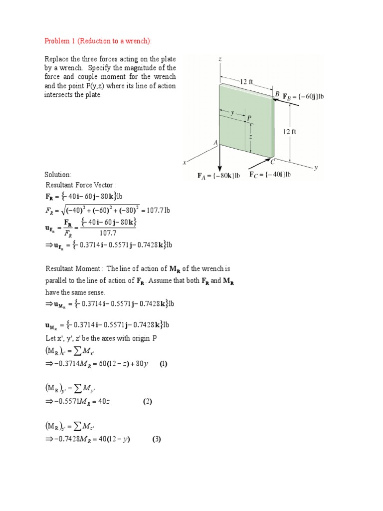 Moments - STATICS | PDF