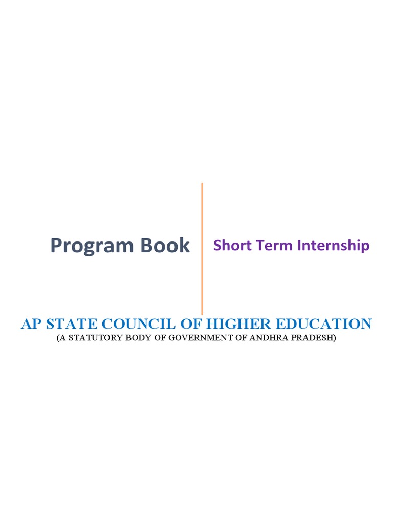Short-Term Internship Program Overview | PDF | Career & Growth ...