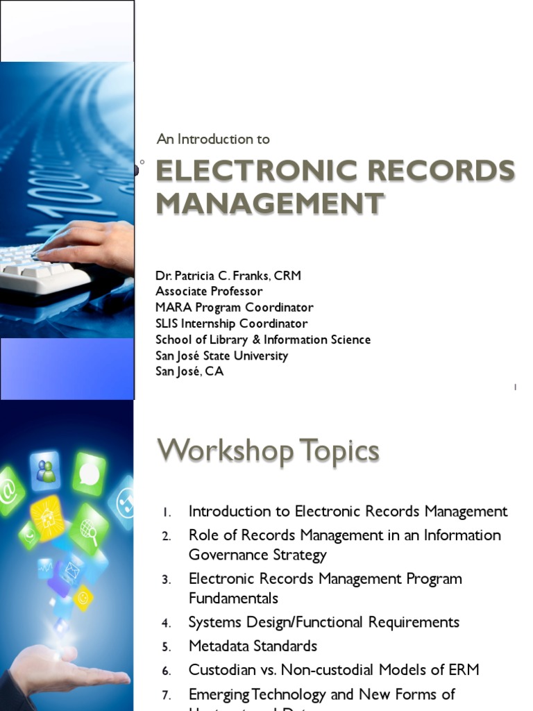 Electronic Records Management (PDFDrive) | Download Free PDF | Records ...